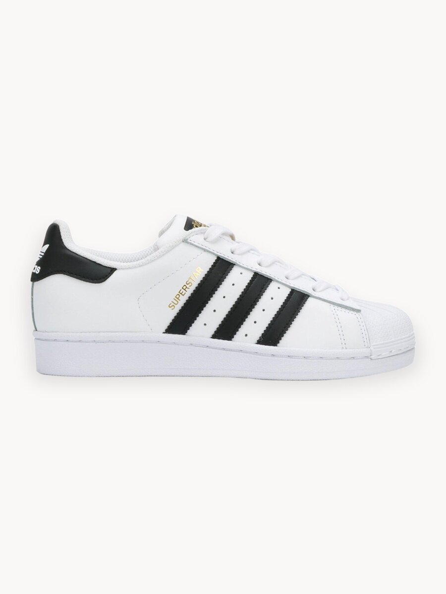 Кроссовки Superstar White/Black/Gold