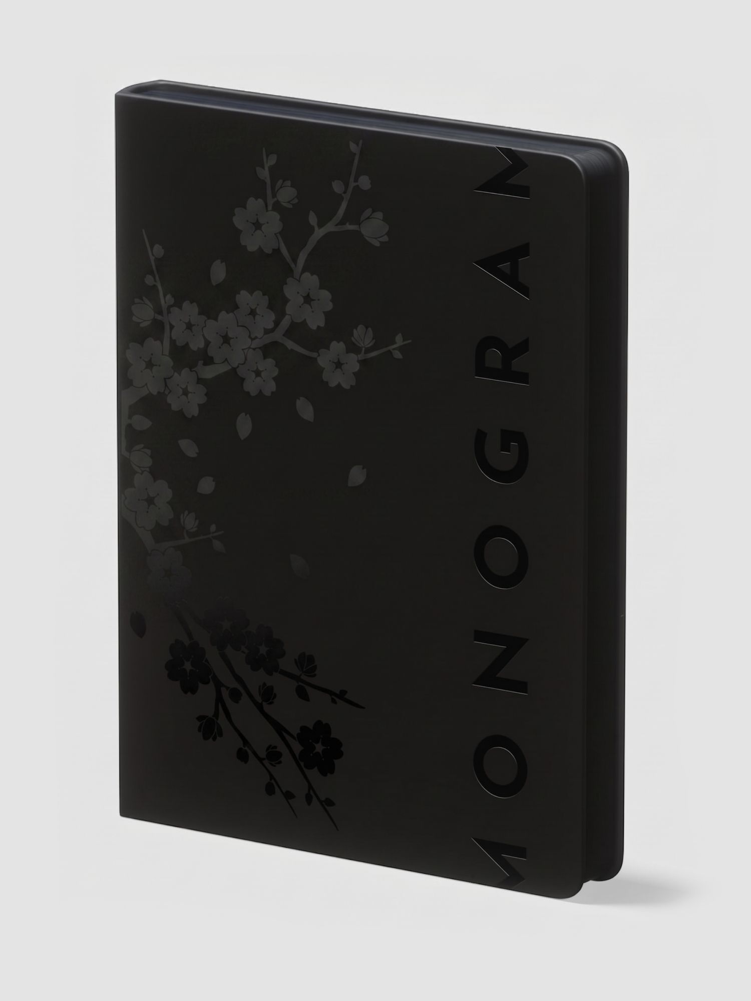 Блокнот с белыми листами Monogram 41001 М Sakura Black, в точку