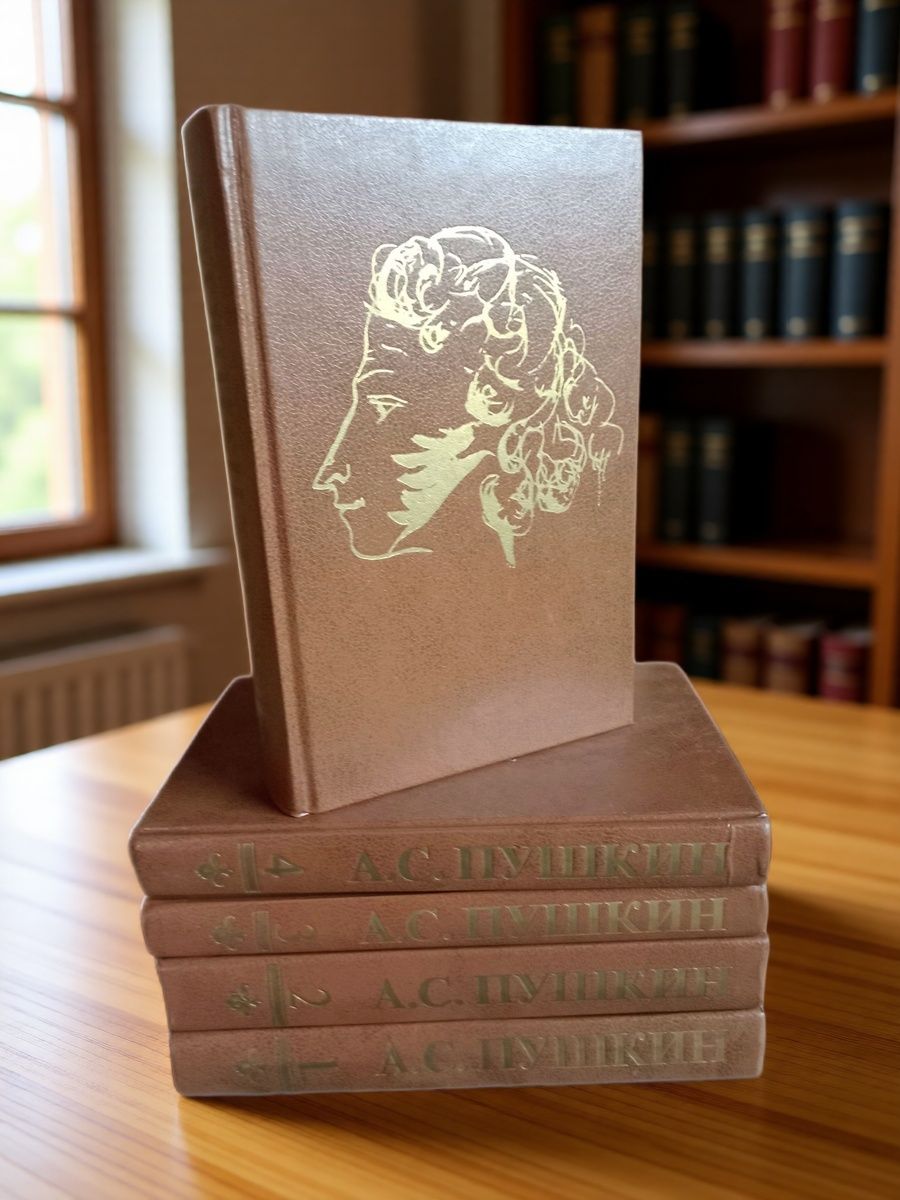 А. С. Пушкин. Собрание сочинений в 5 томах (комплект из 5 книг)