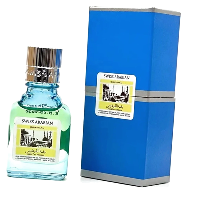 Мужские духи Swiss Arabian Jannet El Firdaus Blue 9 мл - Свисс Арабиан Джаннет Эль Фирдаус Блу