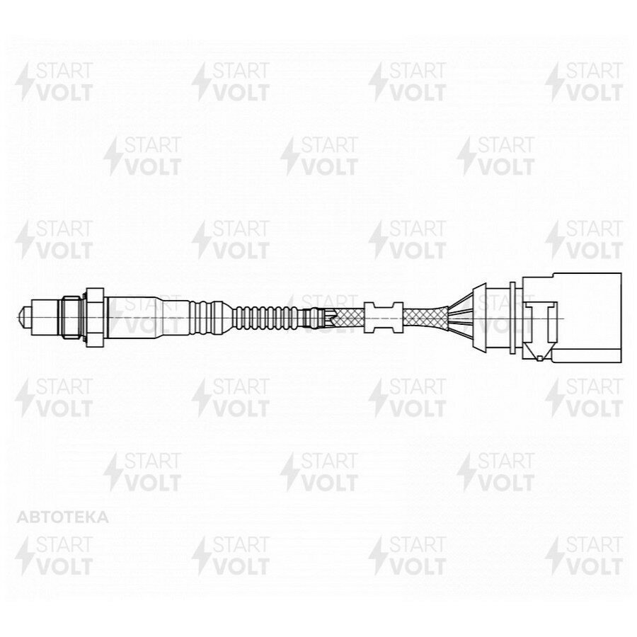 Лямбда-зонд VAG Q5 (08-) 2.0TFSI/A4 (07-)/A5 (07-) 1.8TFSI после кат. STARTVOLT VSOS2105