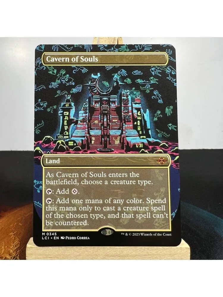 Заголовок: Волшебство в твоих руках: Уникальная карта Magic: The Gathering (MTG) с защитным протектором в подарок!