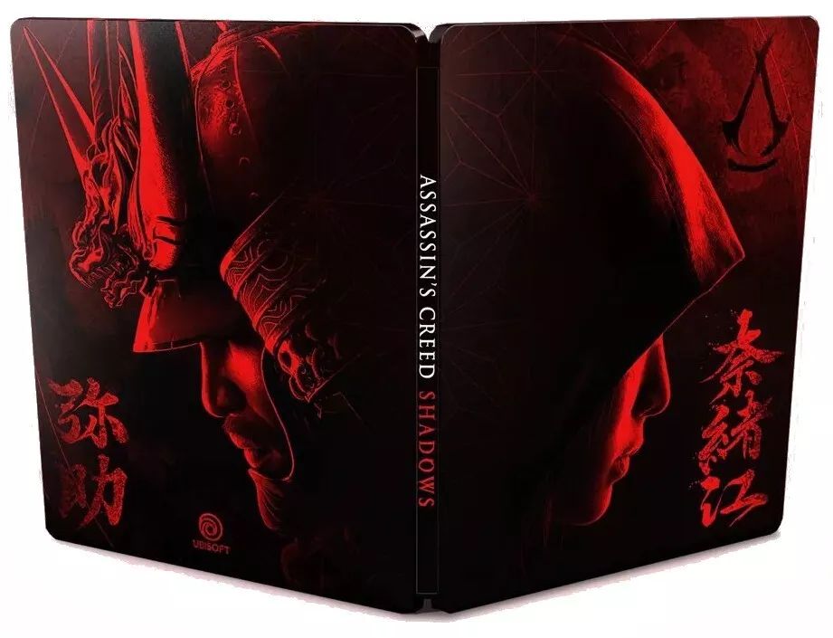 Steelbook Assassin's Creed Shadows (Новый запечатанный стилбук без игры для PS4 / PS5 )
