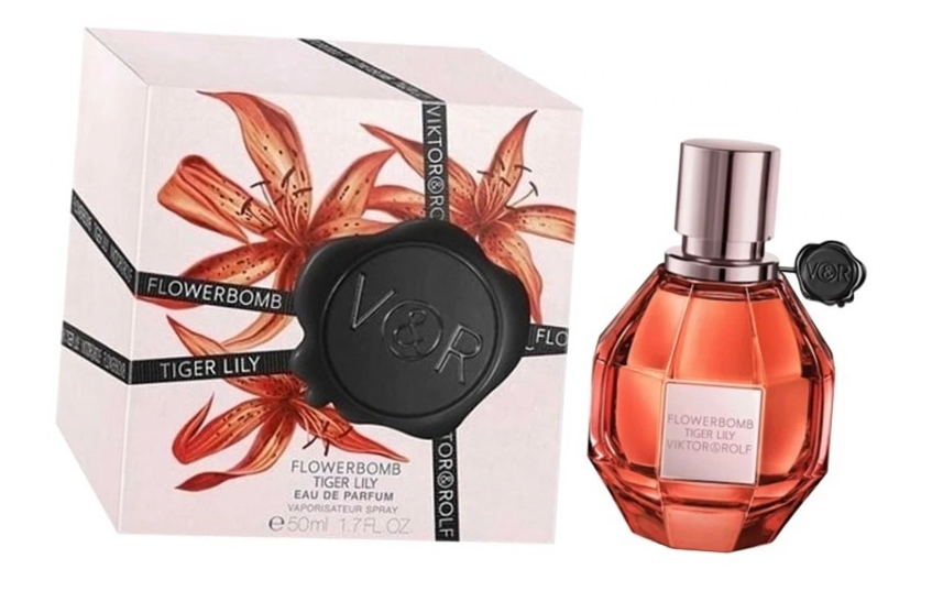 Женская парфюмерная вода Фловербомб Тайгер Лили 50 мл / Flowerbomb Tiger Lily Viktor and Rolf