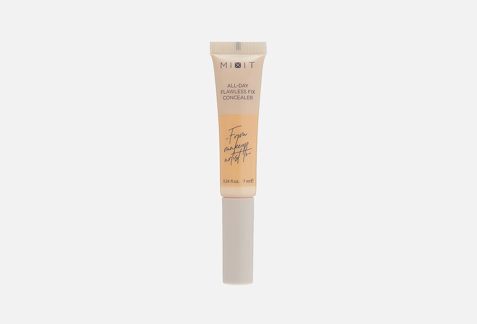 Консилер MIXIT All-day Flawless Fix Concealer, тон 002, стойкий