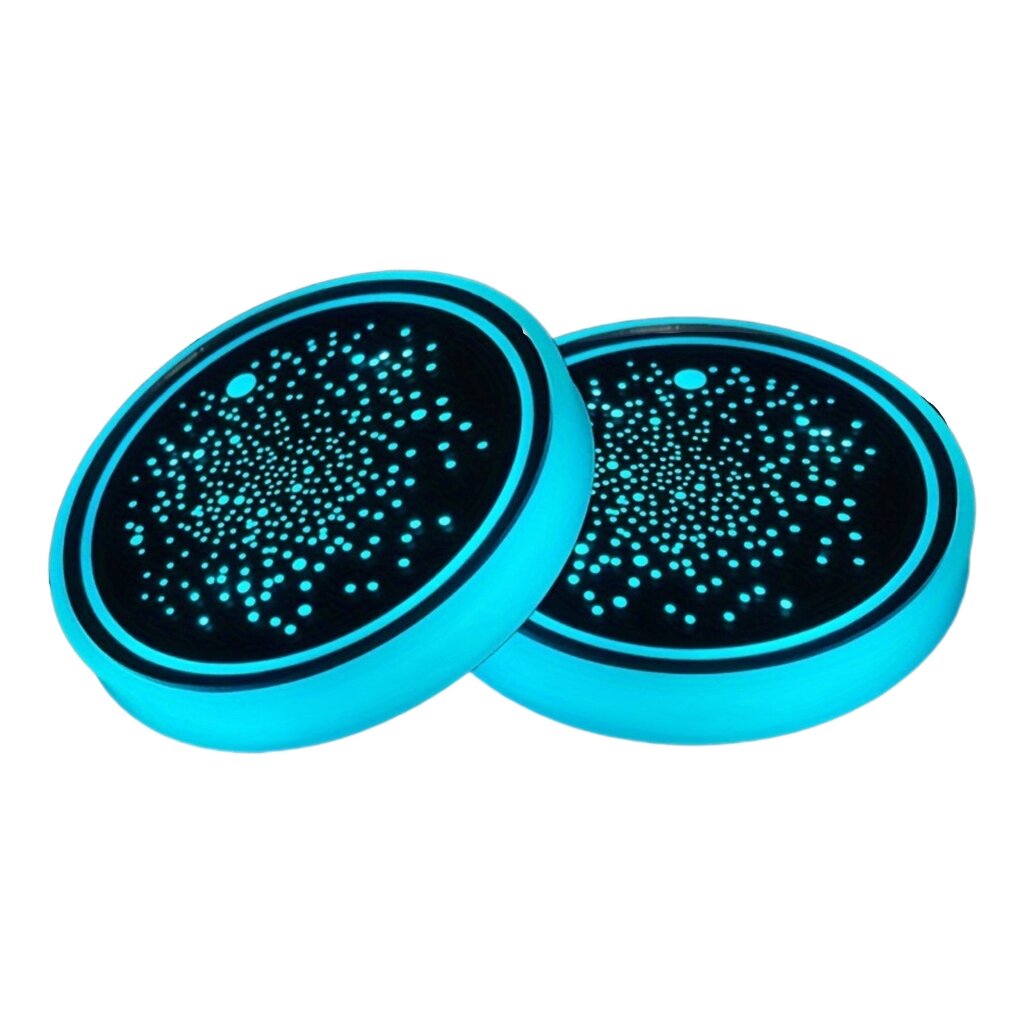 2 автомобильные светящиеся красочные светодиодные подставки для воды-Gypsophila