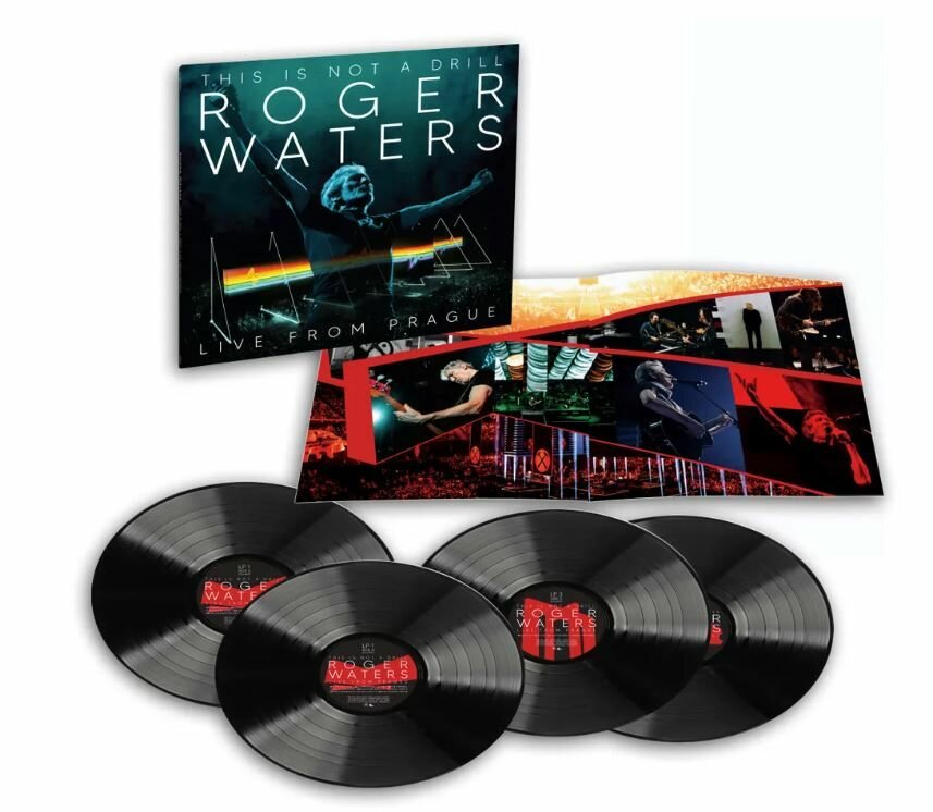 Виниловая пластинка Roger Waters - This Is Not A Drill - Live From Prague 4-LP