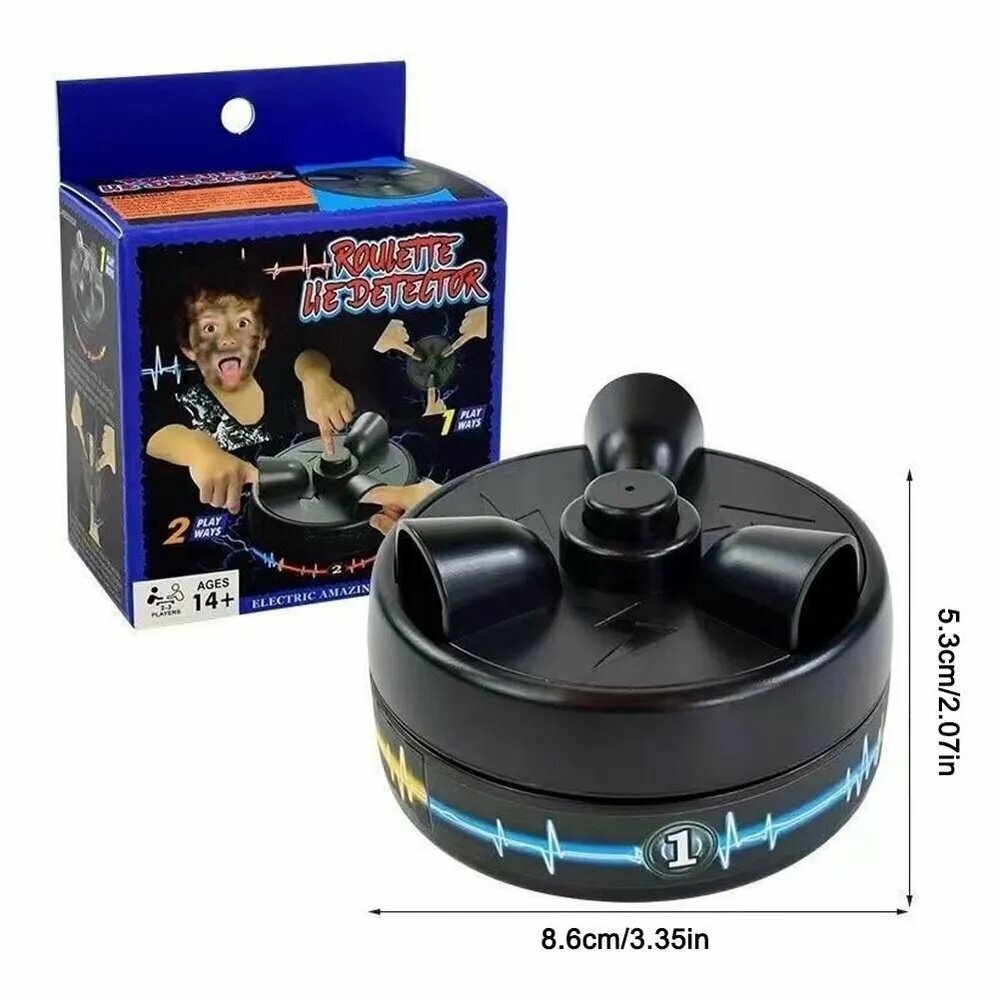 Шок-рулетка / Настольная игра для детей и взрослых / Шок-машина для вечеринок, развивающая ловкость и реакцию