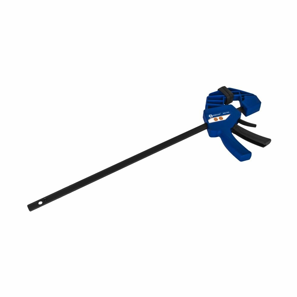 Струбцина пистолетная кобальт 455 мм быстрозажимная усиленная сила зажима 150 КГC 923-743 шт