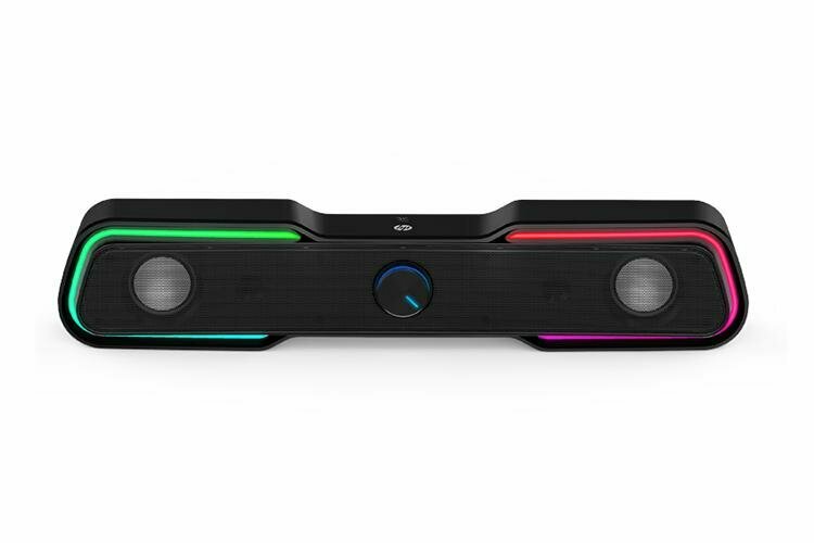 Умная LED-подсветка HP HUIPU Matching Set 6002S, черная, с поворотным регулятором громкости