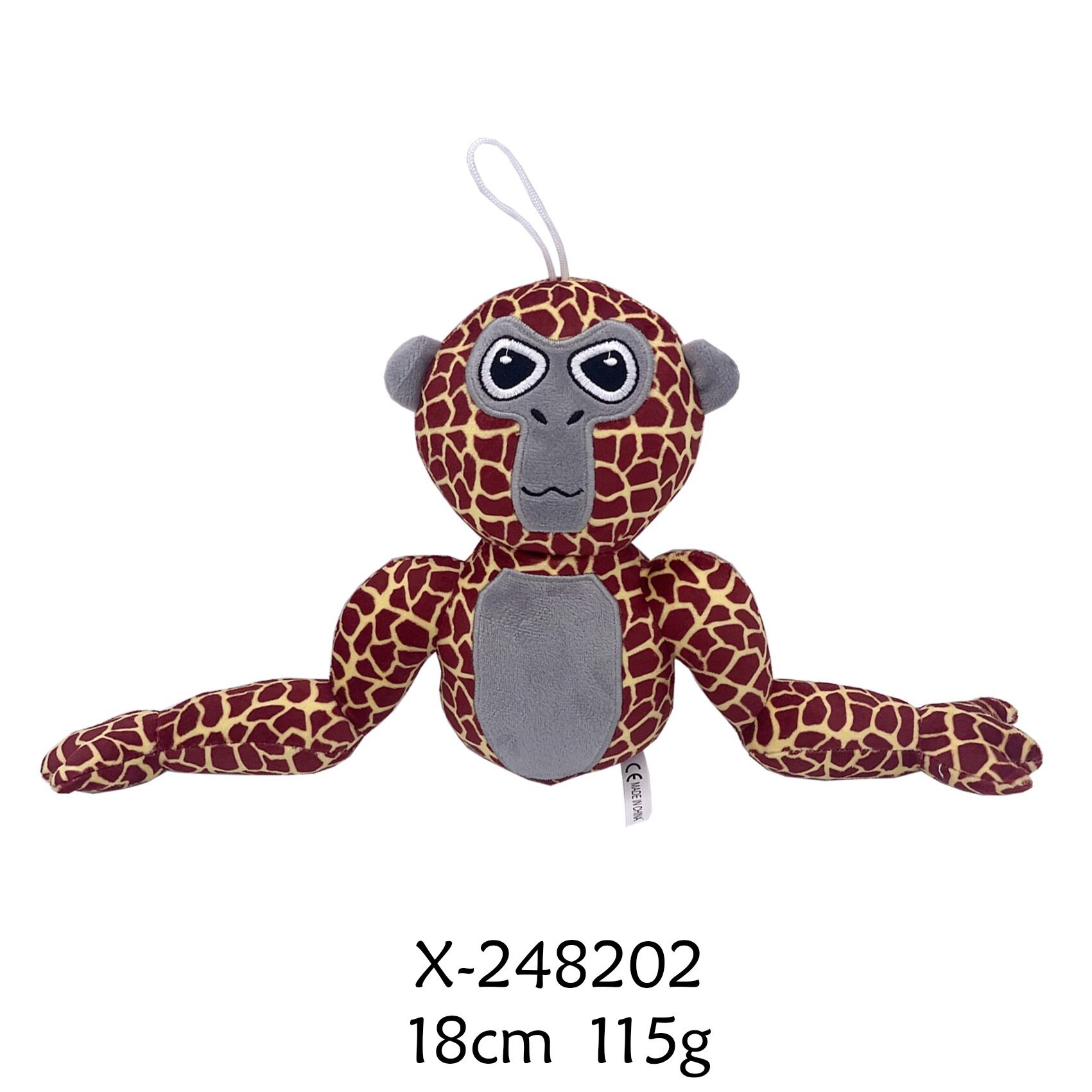 Трансграничная новая кукла Gorilla Tag Monkey Gorilla, плюшевая игрушка, трансграничная готовая кукла