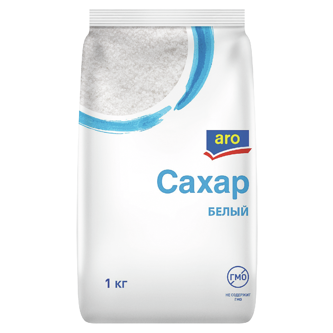 Сахар Aro свекловичный белый песок 1 кг