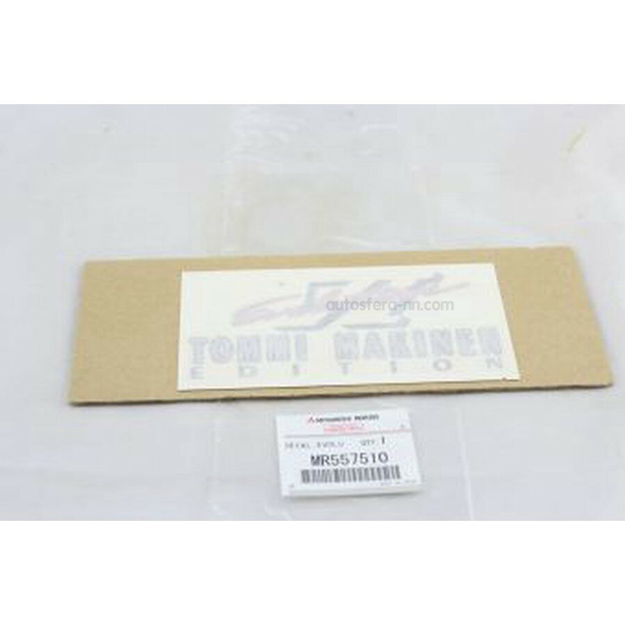MITSUBISHI MR557510 наклейка, EVOLUTION
