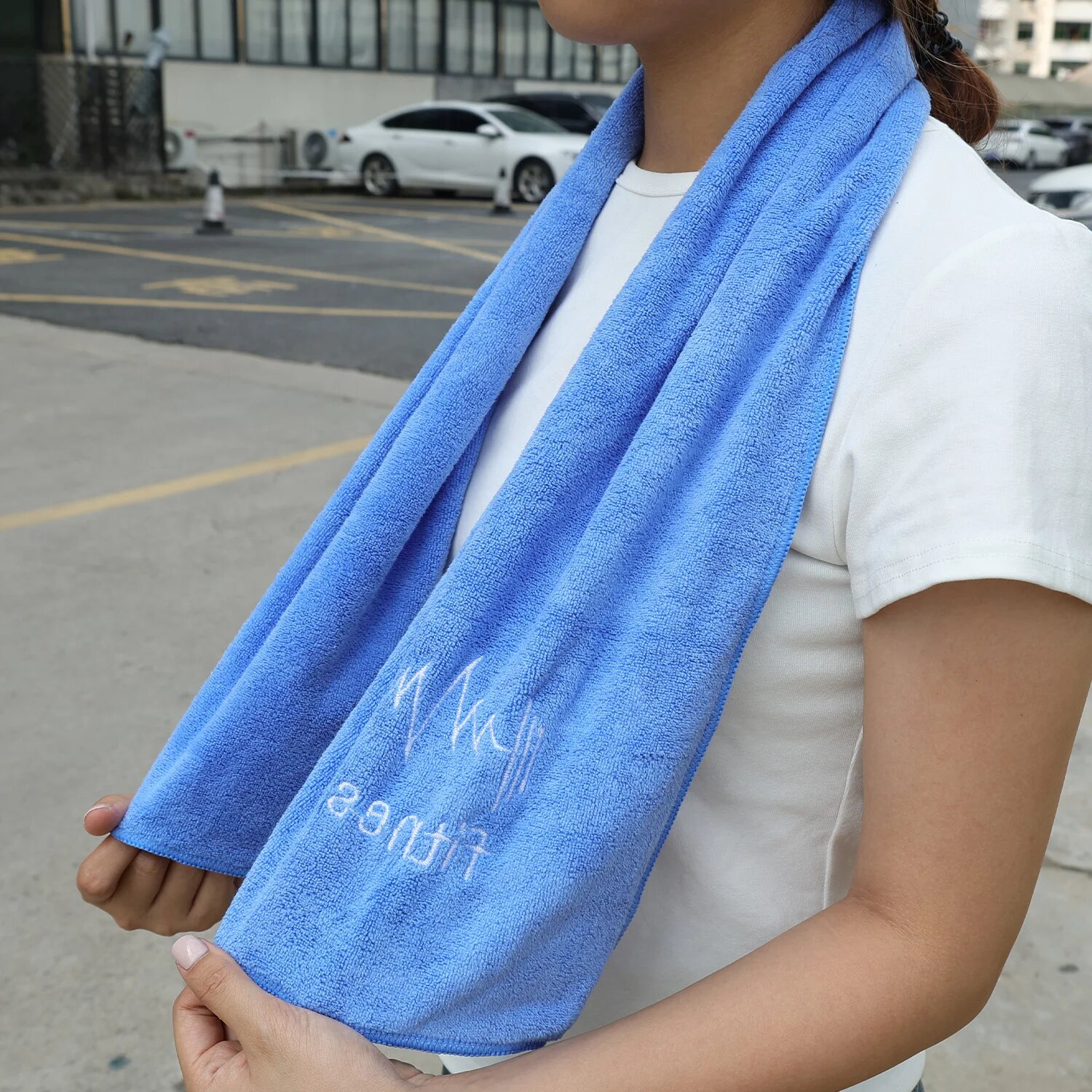 Полотенце для фитнеса Royal Blue, цвет: Royal blue