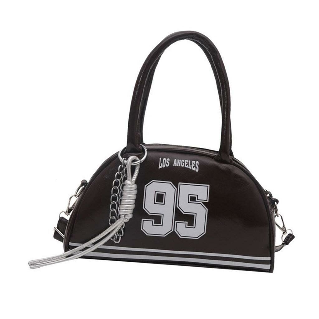 Портативная сумка для боулинга в стиле американского ретро- черный