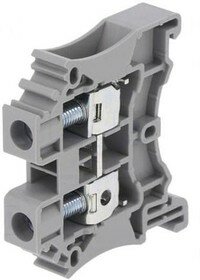 Клемма на дин-рейку Degson 6 кв. мм, винтовая, серая 50 шт DC6-01P-11-00(H)