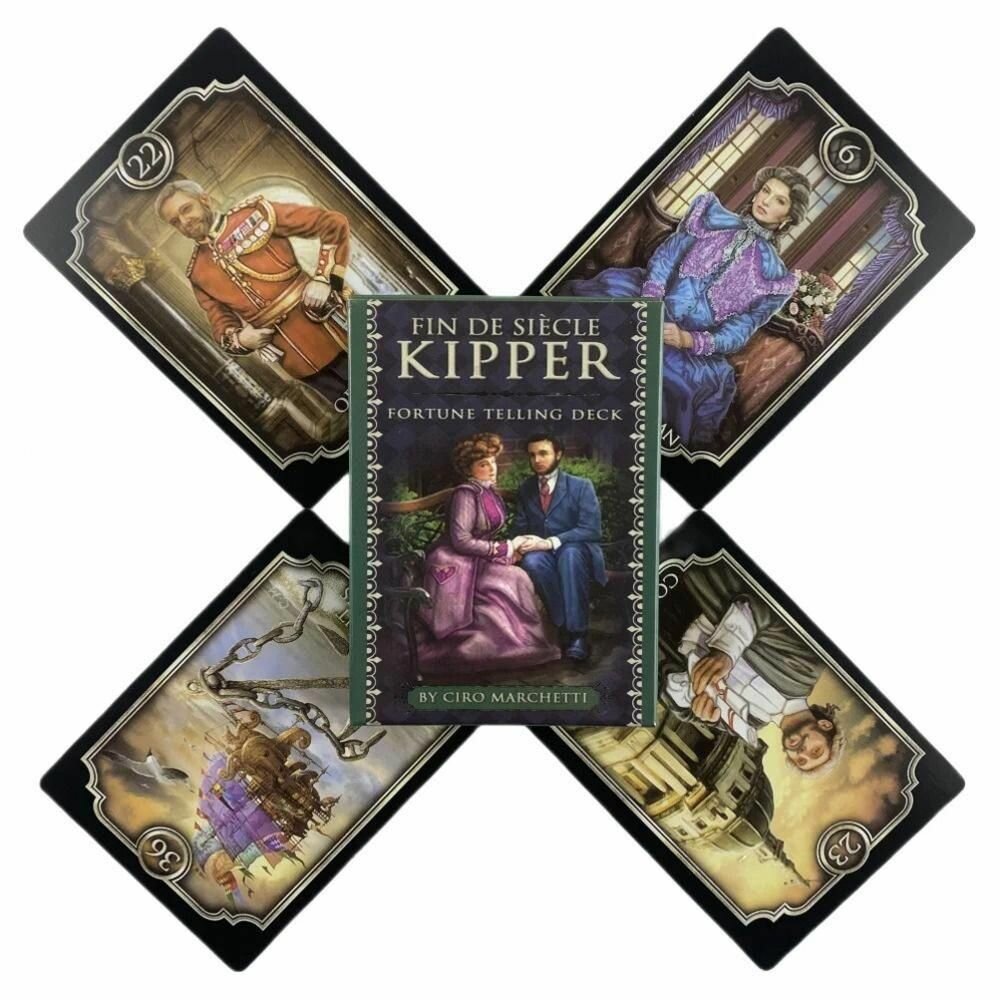 Карты таро Оракул Конец века Киппер/Fin De Siecle Kipper Oracle Tarot Cards,
