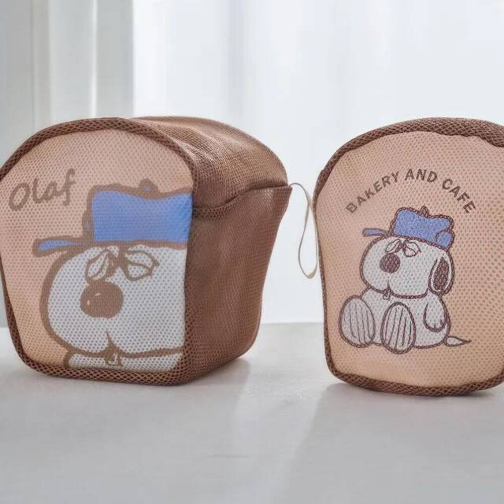 Сумка для хранения Miniso Snoopy, мультяшный Вудсток, Олаф, тост, многофункциональная сумка-органайзер, портативная сетчатая сумка для белья, туалетная сумка, подарок.