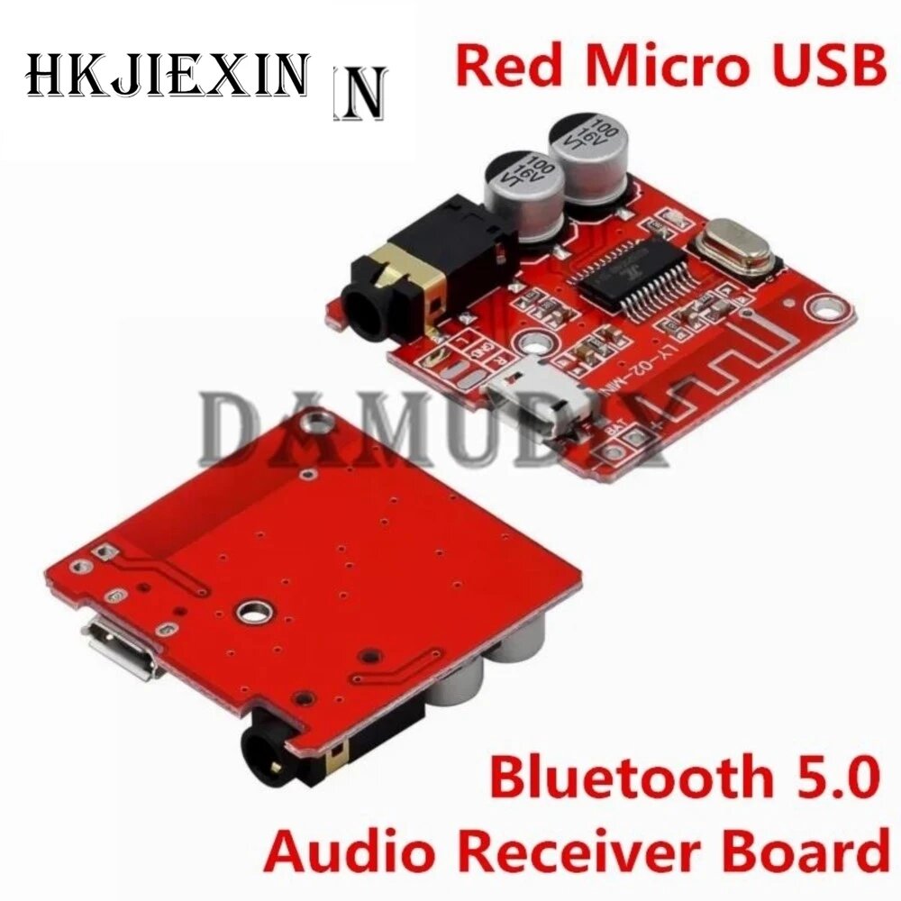 Bluetooth аудиомодуль VHM-314 10pc Red 5.0 Micro