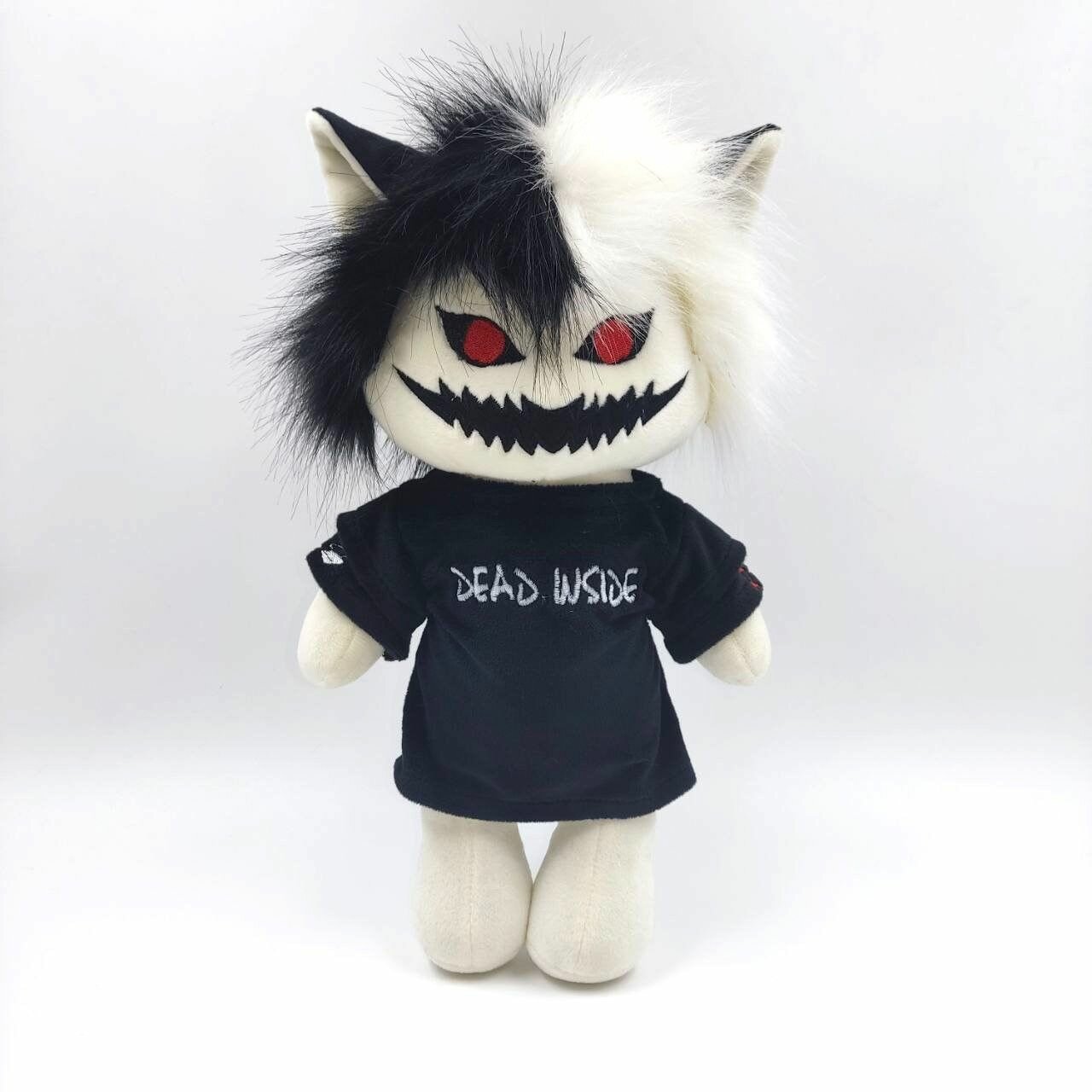 Мягкая игрушка кот "zxc cat" аниме дед инсайд курсед, 33 см