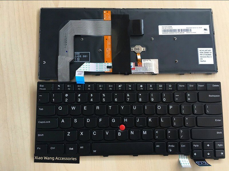 Подходит для Thinkpad Lenovo NEW S2 2nd T460S P T470S 13 2nd T470P клавиатура Нет_Новая черная рамка с джойстиком