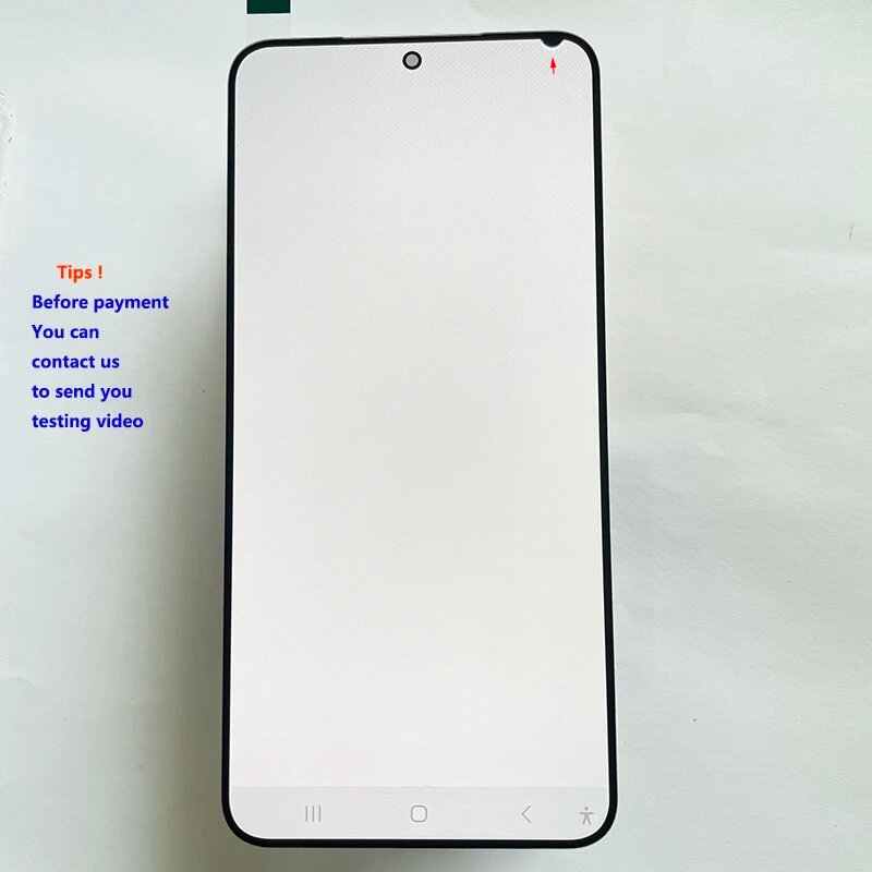 SUPER AMOLED S921 ЖК-дисплей для Samsung S24 S921B S921U ЖК-дисплей с сенсорным экраном и дефектом без рамки, замена дигитайзера в сборе