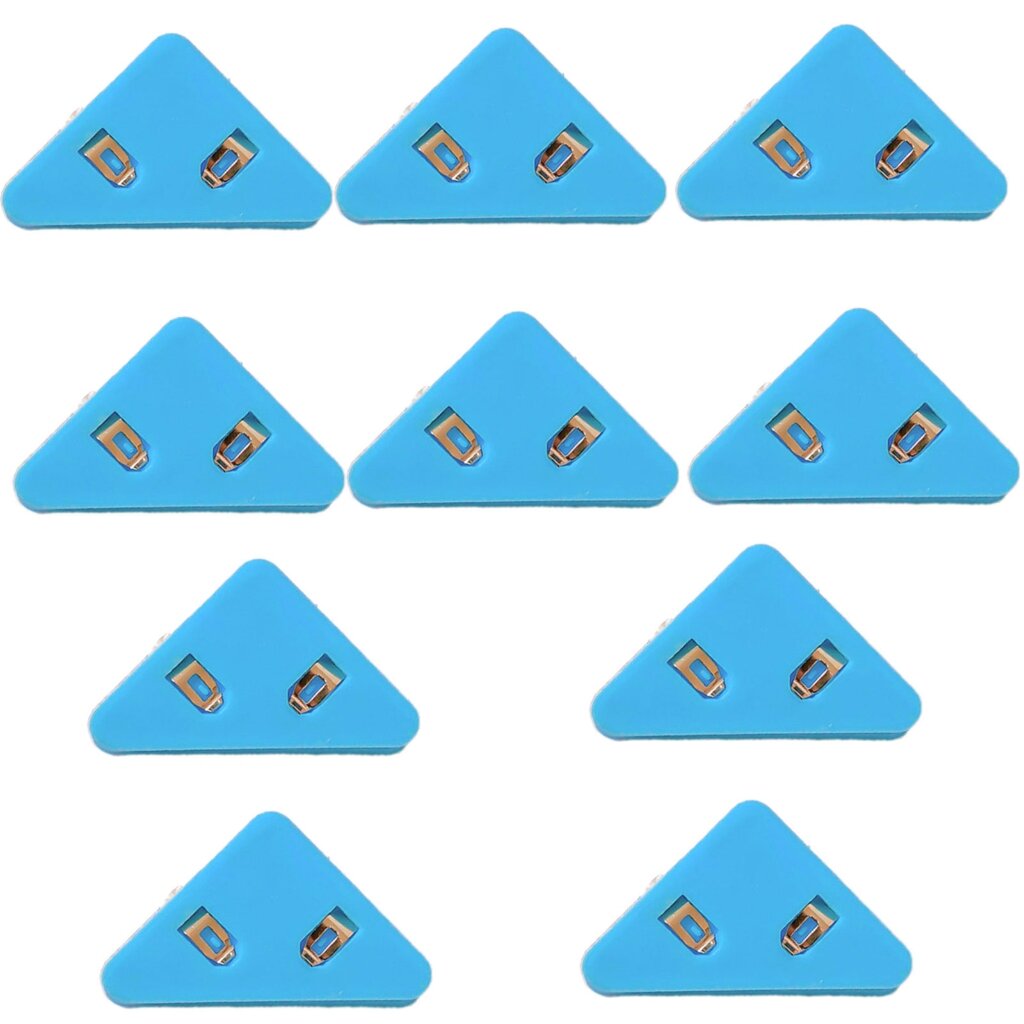 Пластиковые зажимы для файлов, 10 шт./компл. водонепроницаемых держателей для документов для школы, офиса, дома