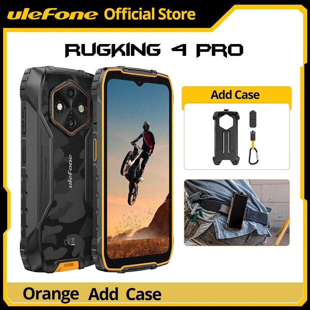 Смартфон Ulefone RugKing 4 Pro, 16/256ГБ, global