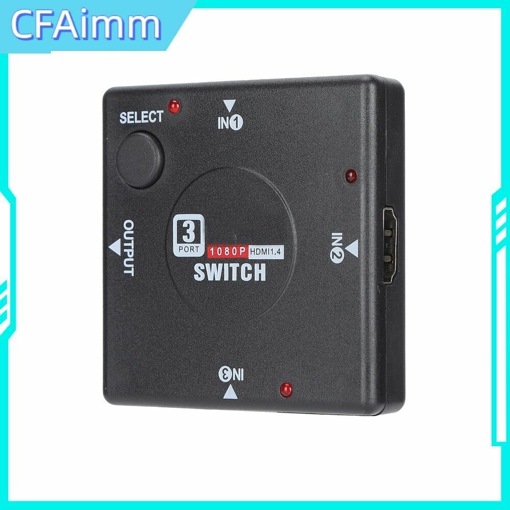 HD Multimedia Interface Switcher 3 In 1 Out, совместим с PS3/PS4/Xbox 360/DVD SKYSTB