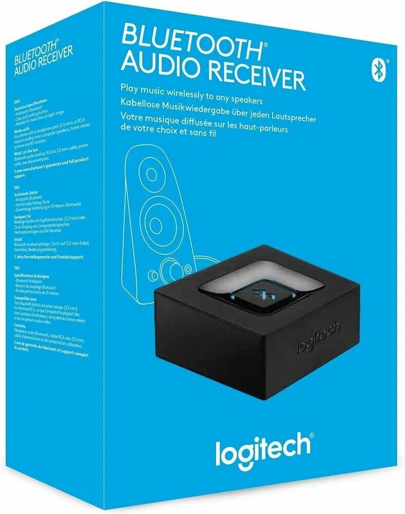 Адаптер беспроводной Logitech Bluetooth Audio Adapter 980-000912