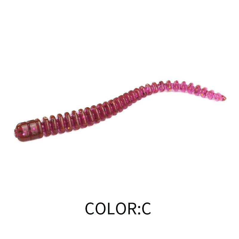 Искусственная приманка Cruel Leech 54 мм, Розовый (C)