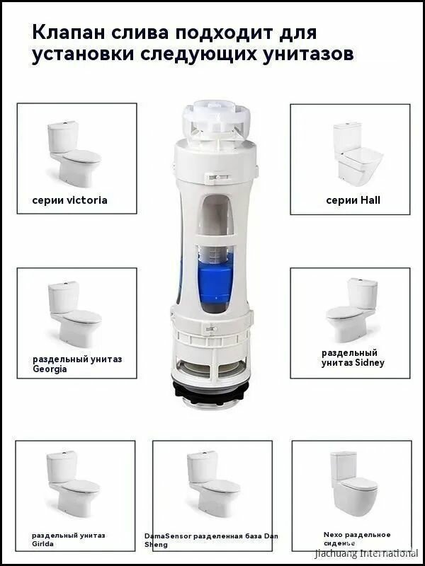 Эксклюзивный арматурный механизм Roca RS880031 с двойным сливом