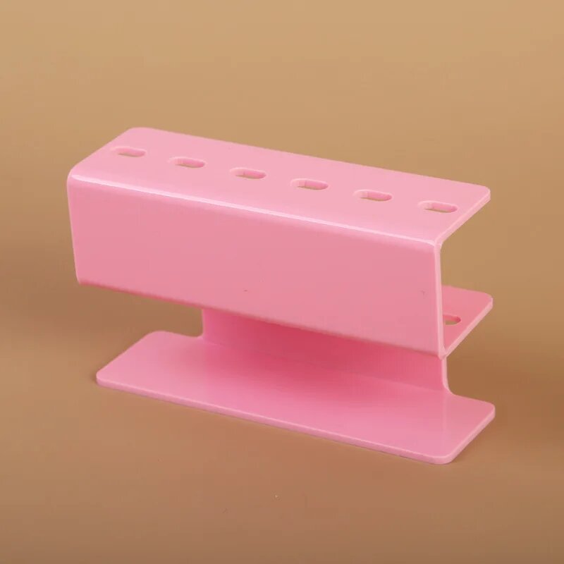 Пинцет для ресниц, держатель для хранения, акриловая подставка, стойка с 6 отверстиями, портативный органайзер для пинцетов, инструмент для наращивания ресниц, инструмент для макияжа