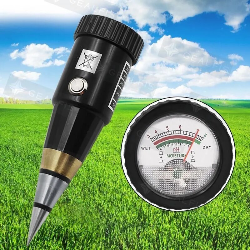 PH-метр ZD-05 для измерения кислотности и влажности почвы-lukong1.6