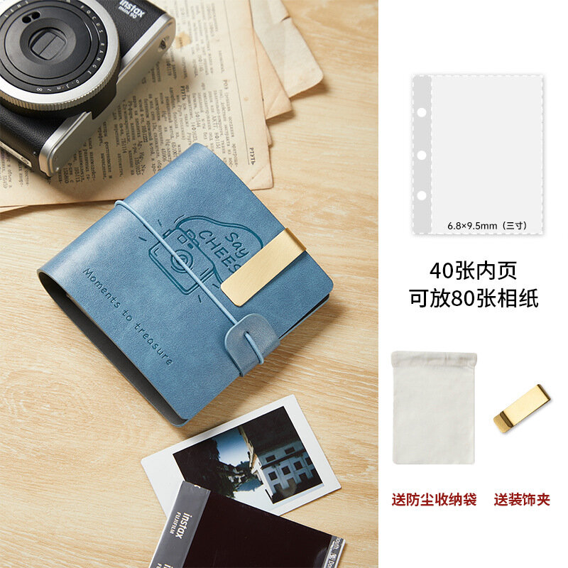 Специальный мини-альбом Polaroid с большой вместимостью, милый альбом для пар, 3inch мест для хранения, маленький альбом для карточек, хранение открыток