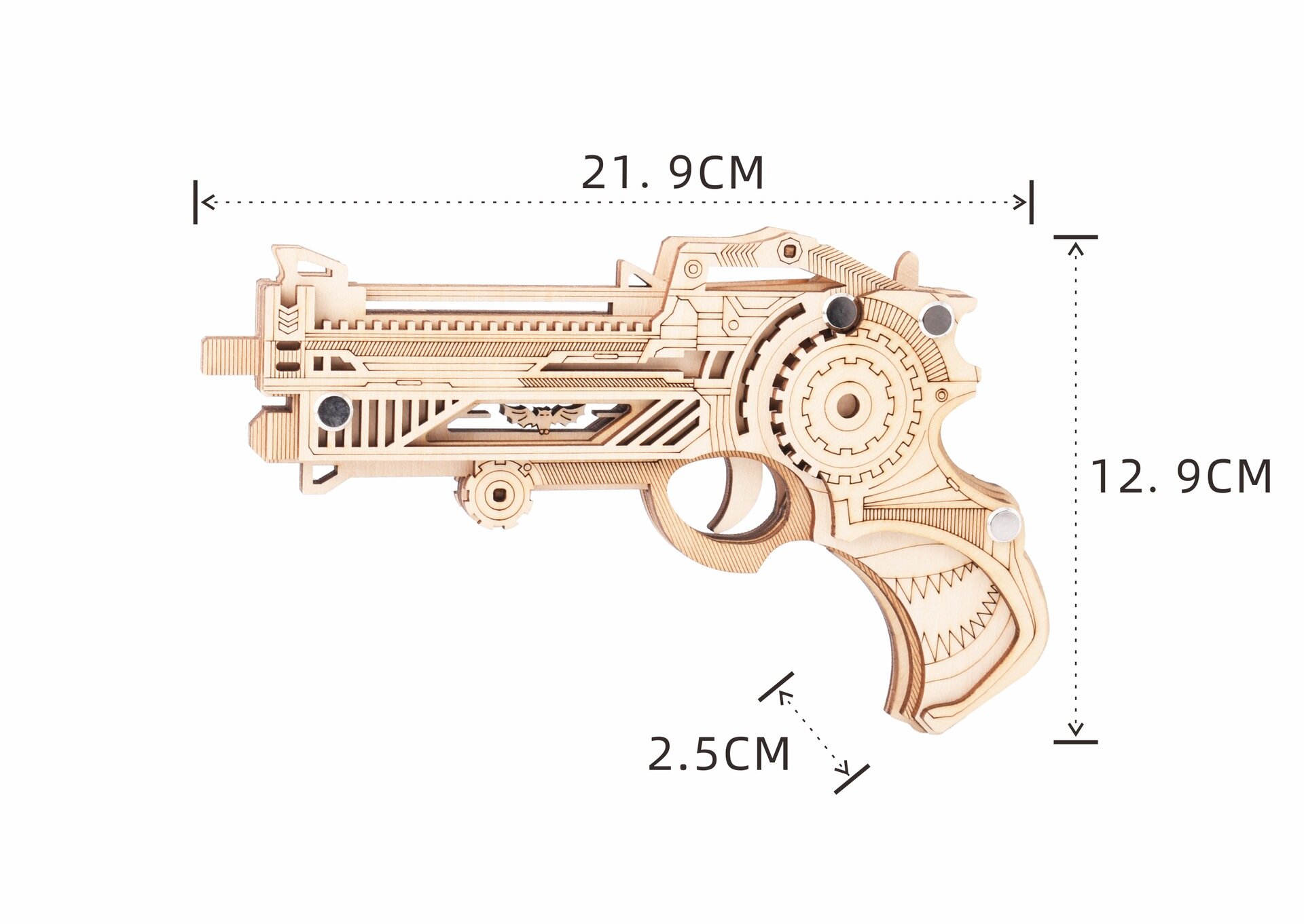 Модель охотника, деревянная сборная игрушка, реалистичный звериный дизайн, 120 символов