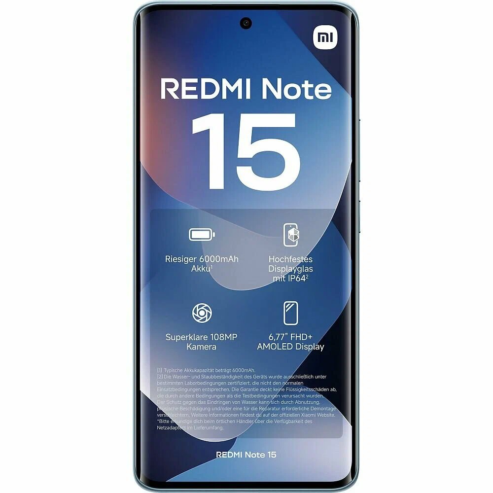 Redmi Note 15 8/128 Blue — фото 1