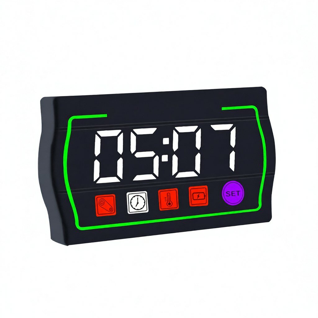 Мотоциклетный тахометр Интеллектуальный многофункциональный прибор Водонепроницаемость уровня S7 Время настройка 12-часовая 24-часовая система переключаемая со секундометром и функцией автоматической диагностики неисправностей Материал PC Тип 4в1 датчик