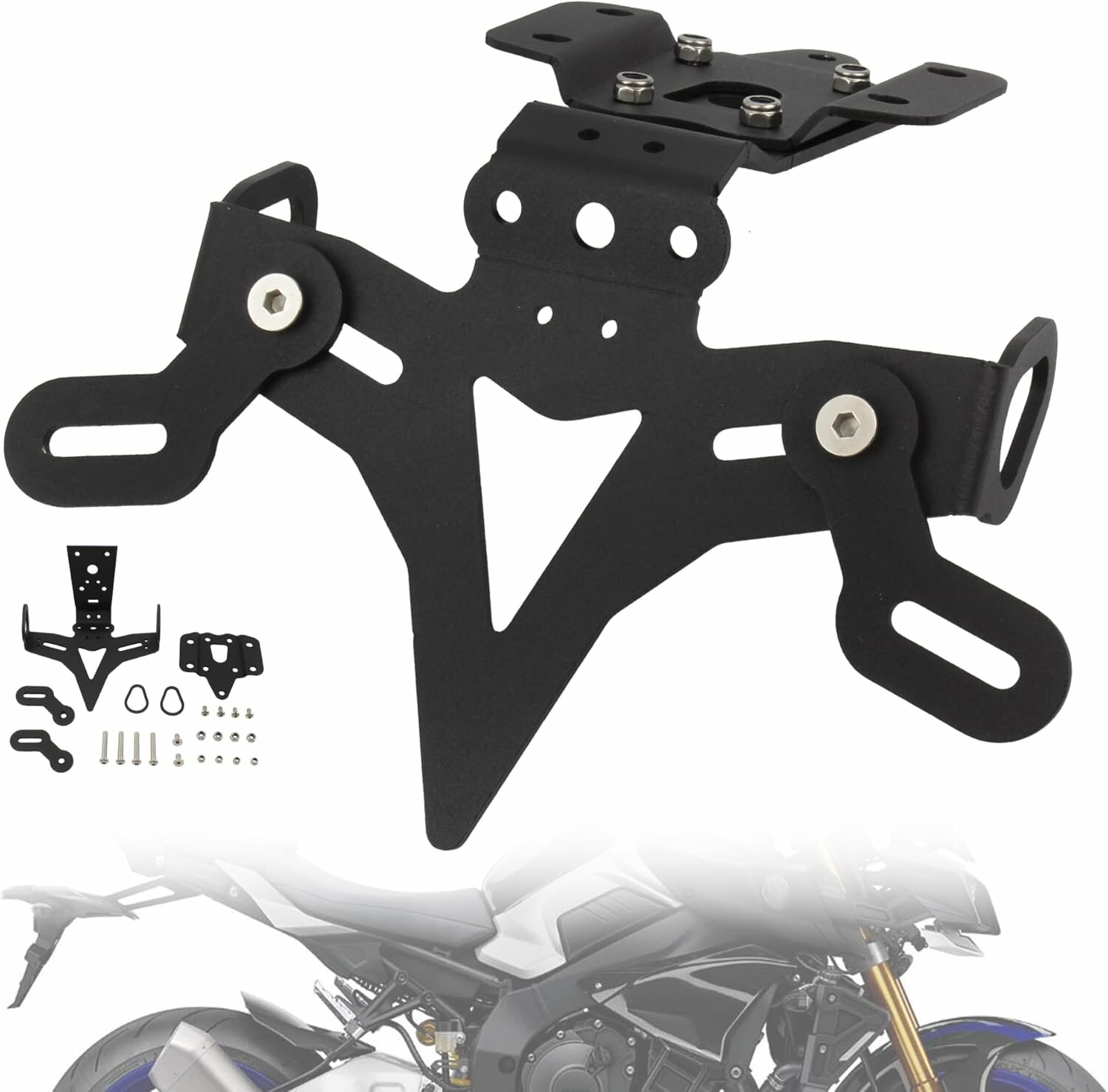 Держатель номерного знака мотоцикла Yamaha MT-07/FZ-07 2013-2023