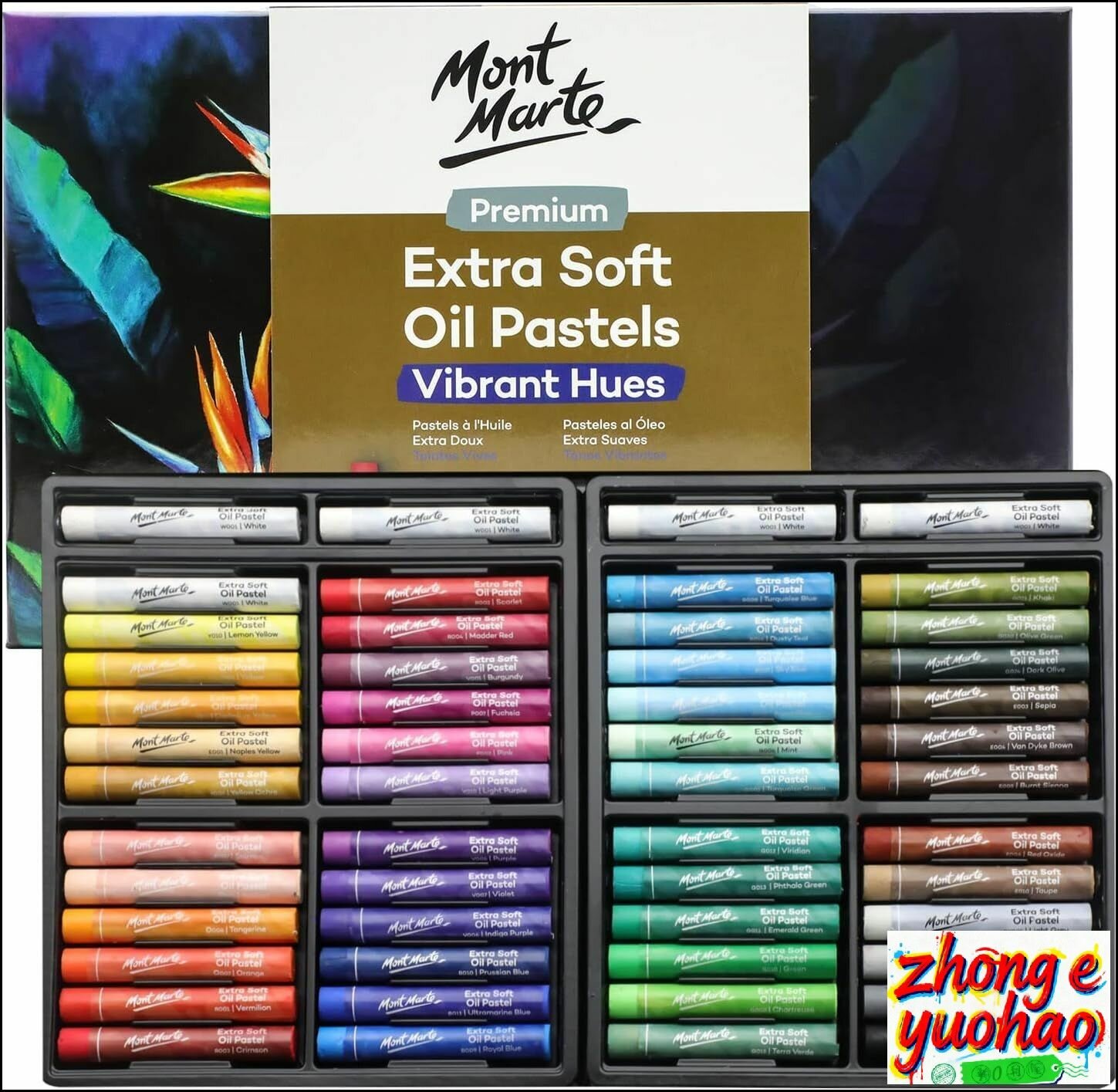 Супер мягкий масляный восковой набор, 52 ярких масляных пастели для искусства, поделок, раскрашивания и рисования