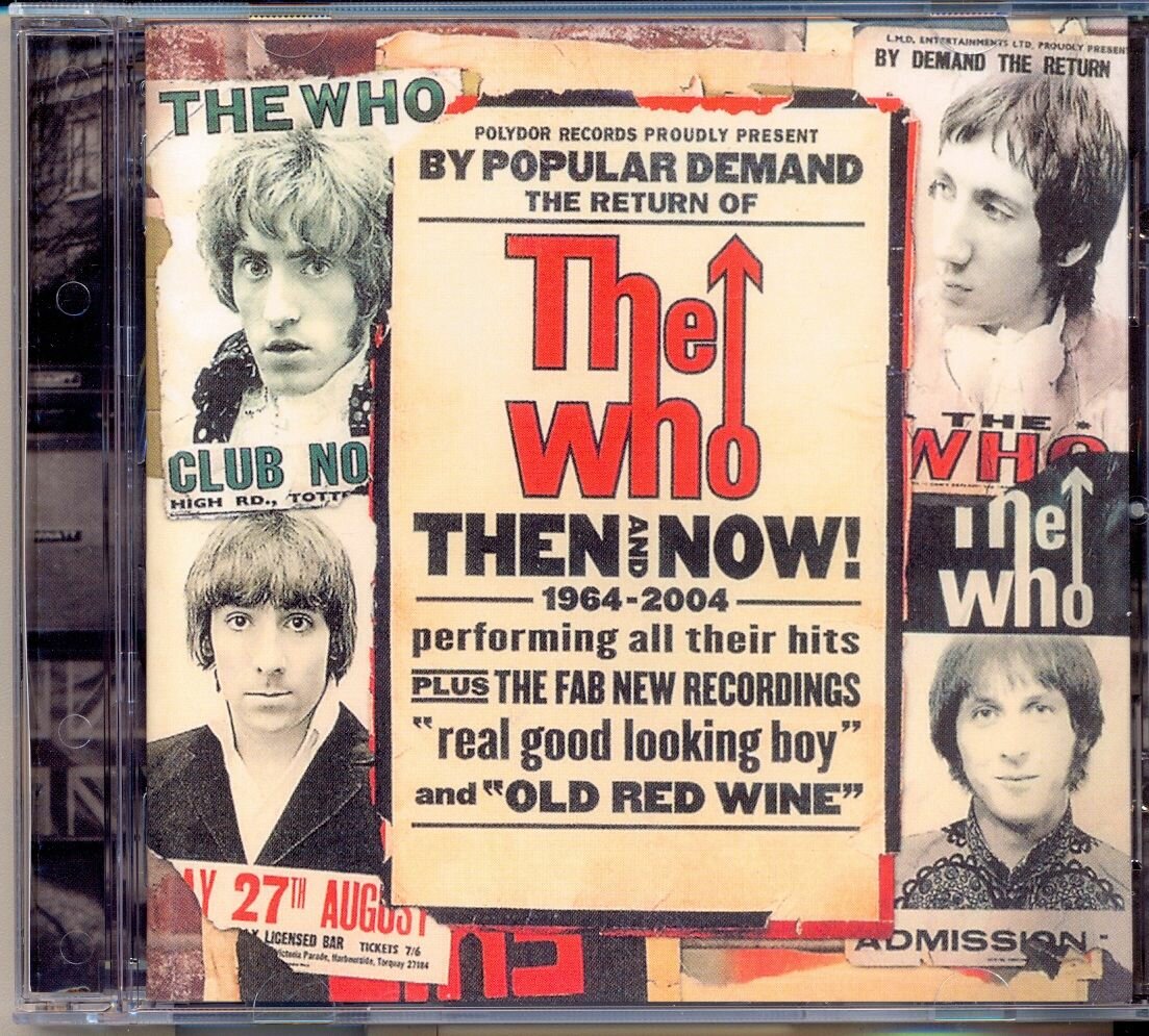 THE WHO - Then And Now 2004 г. Компакт диск