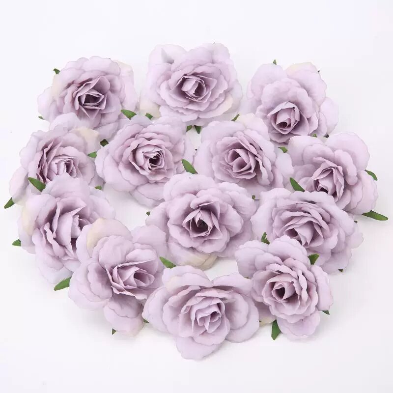 Искусственные головки роз, шелковые розы, искусственные цветы, материалы для самостоятельного изготовления венков,