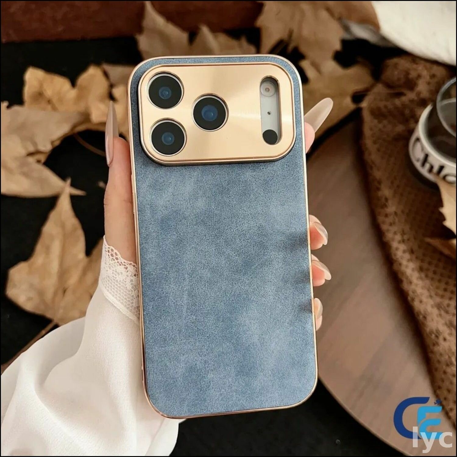 Эксклюзивный чехол для iPhone 17 Pro Max из натуральной кожи ягненка