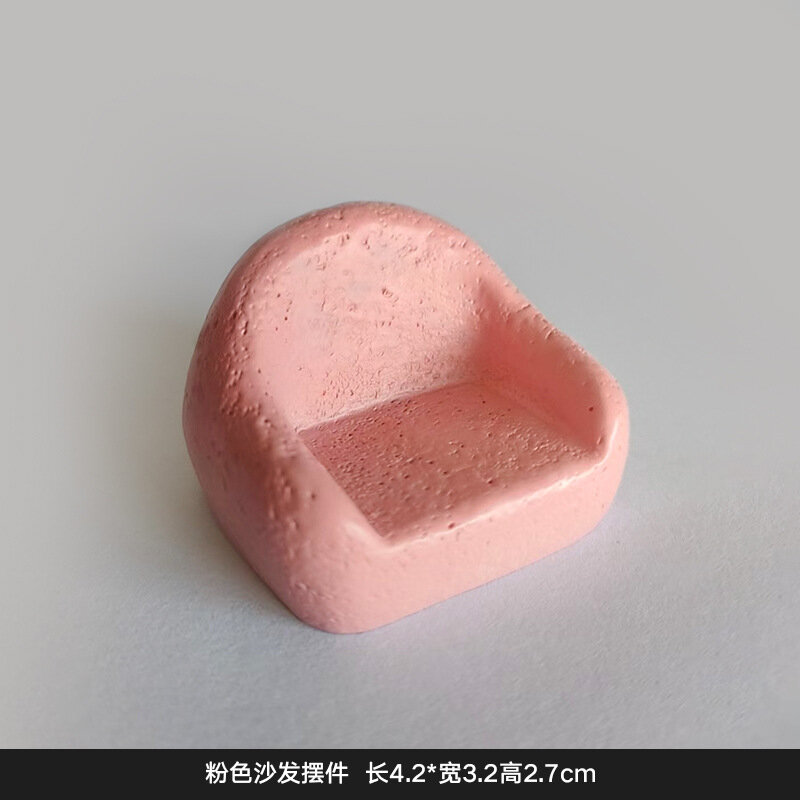 Кресло-качалка в виде лягушки, милый ручной работы орнамент для дома, настольный очаровательный автомобиль, DIY, модный маленький орнамент из смолы