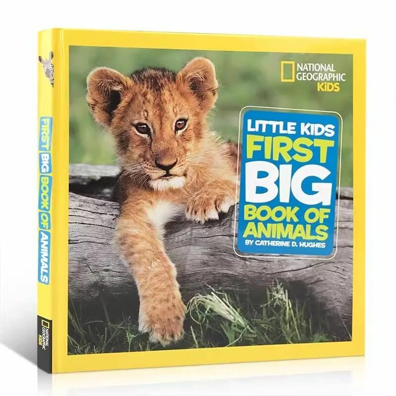 Milu English National GeographicLittle Kids First Big Book of Why Children's Popular Science Picture Book Hardcover Reprinted books