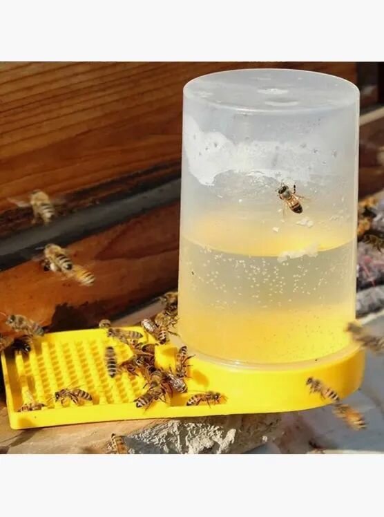 2 шт Пластиковая поилка для пчел, пчеловодная кормушка для питьевой воды