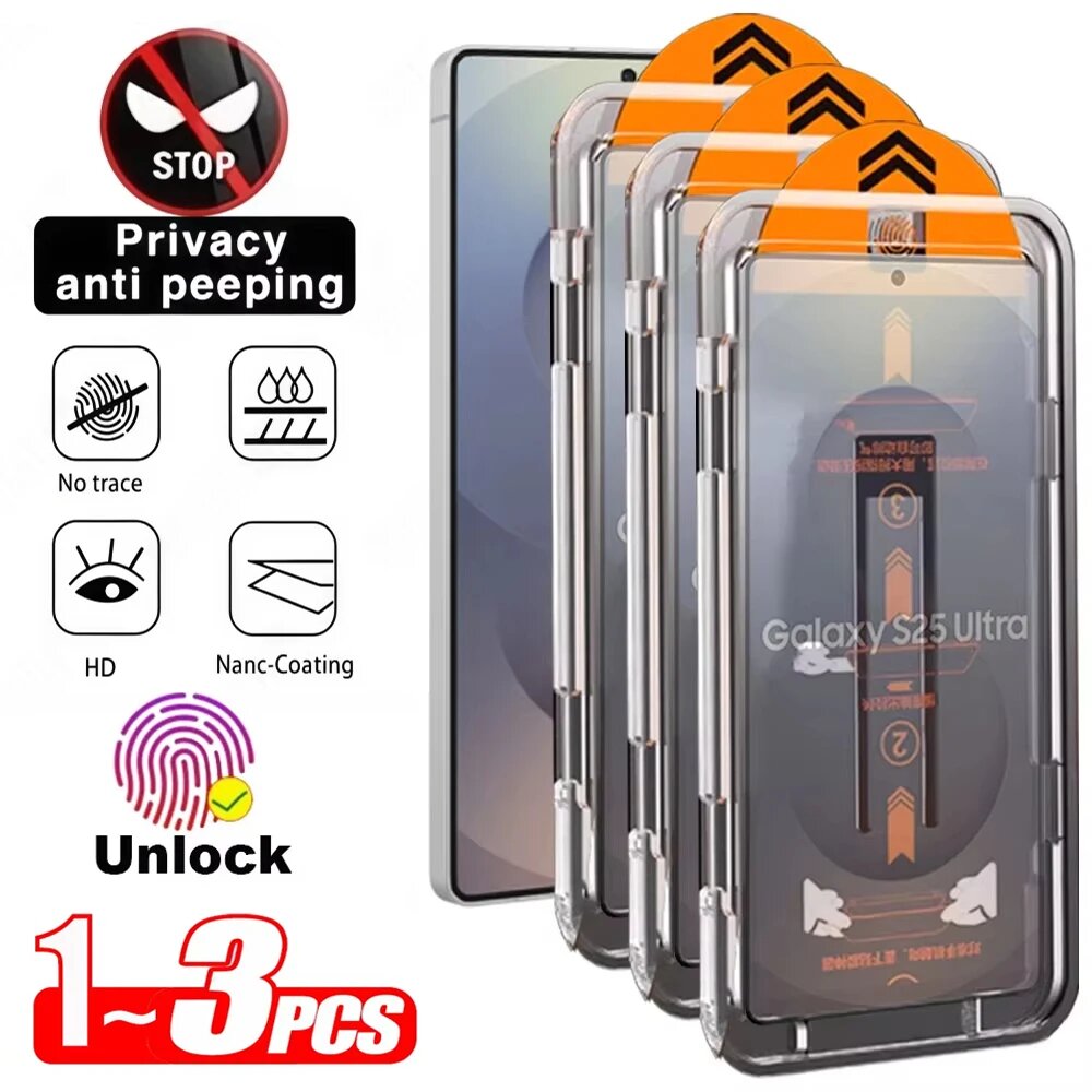 1-3 шт, защитная пленка из закаленного стекла для Samsung S26 25 Edge Ultra Galaxy S25 Ultra, 2PCS