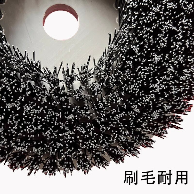 Электрическая чистящая щетка для удаления ржавчины с круглой щеткой для пола, плитки, домашней ПВХ щетки, износостойкой круглой головкой, отверстие 22