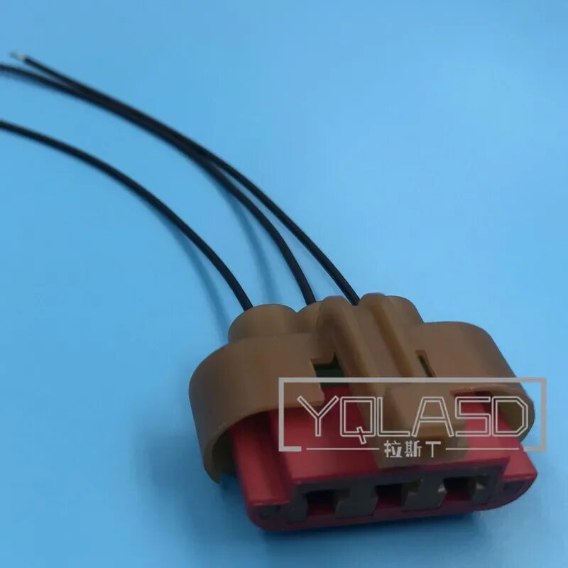 Разъем автомобильный 3-х контактный DJ7032YA-4.8-21, цвет: 1 Set With Cables