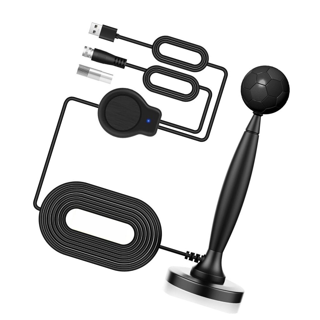 Усилители улучшенных ТВ антенн для приема каналов 4K 1080p в помещении, все умные телевизоры, обновленный дизайн 2025